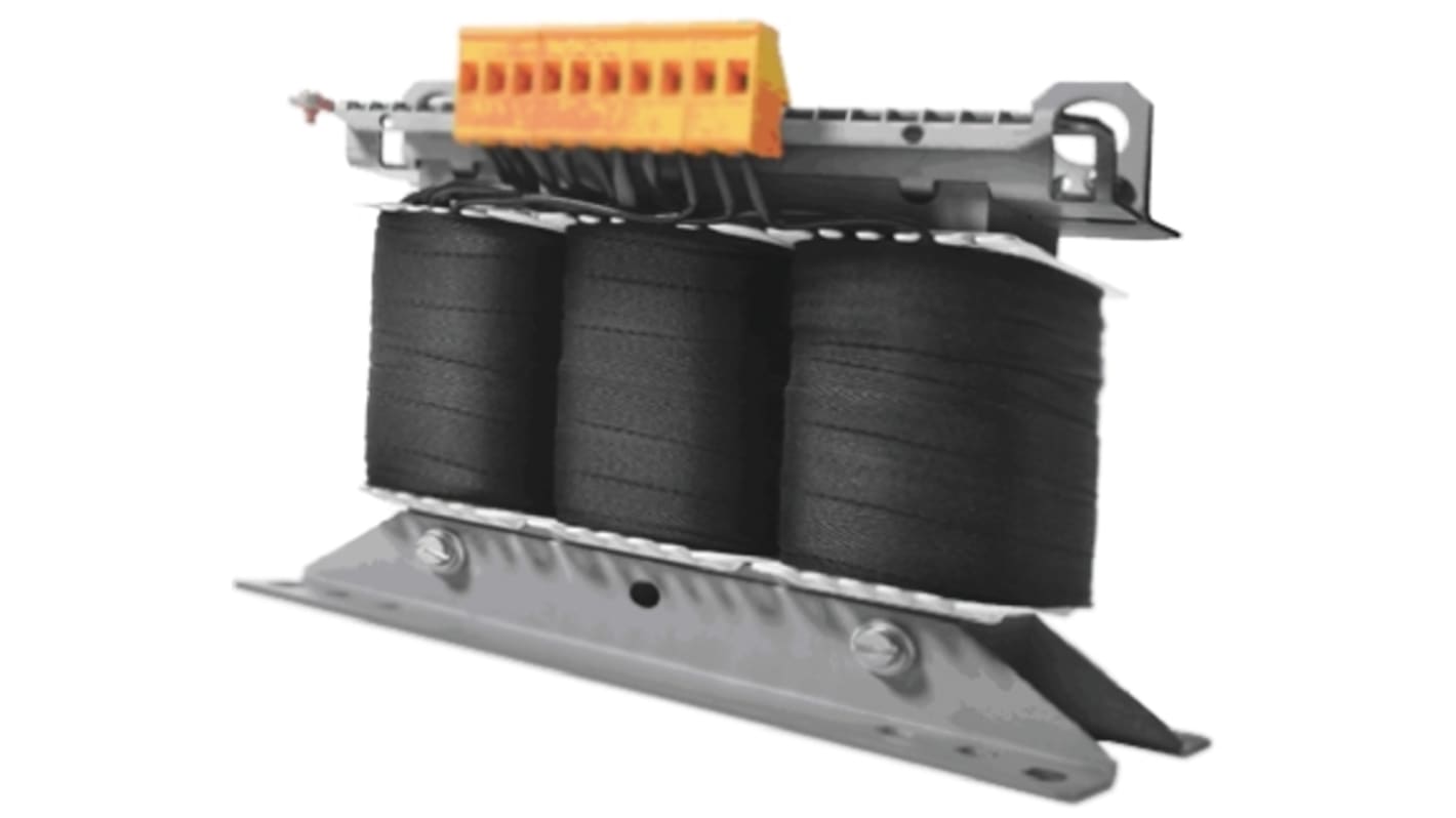 AT3 2-22/23-4 | Block 2kVA Open Frame Autotransformer, 220 V ac, 230 V ...