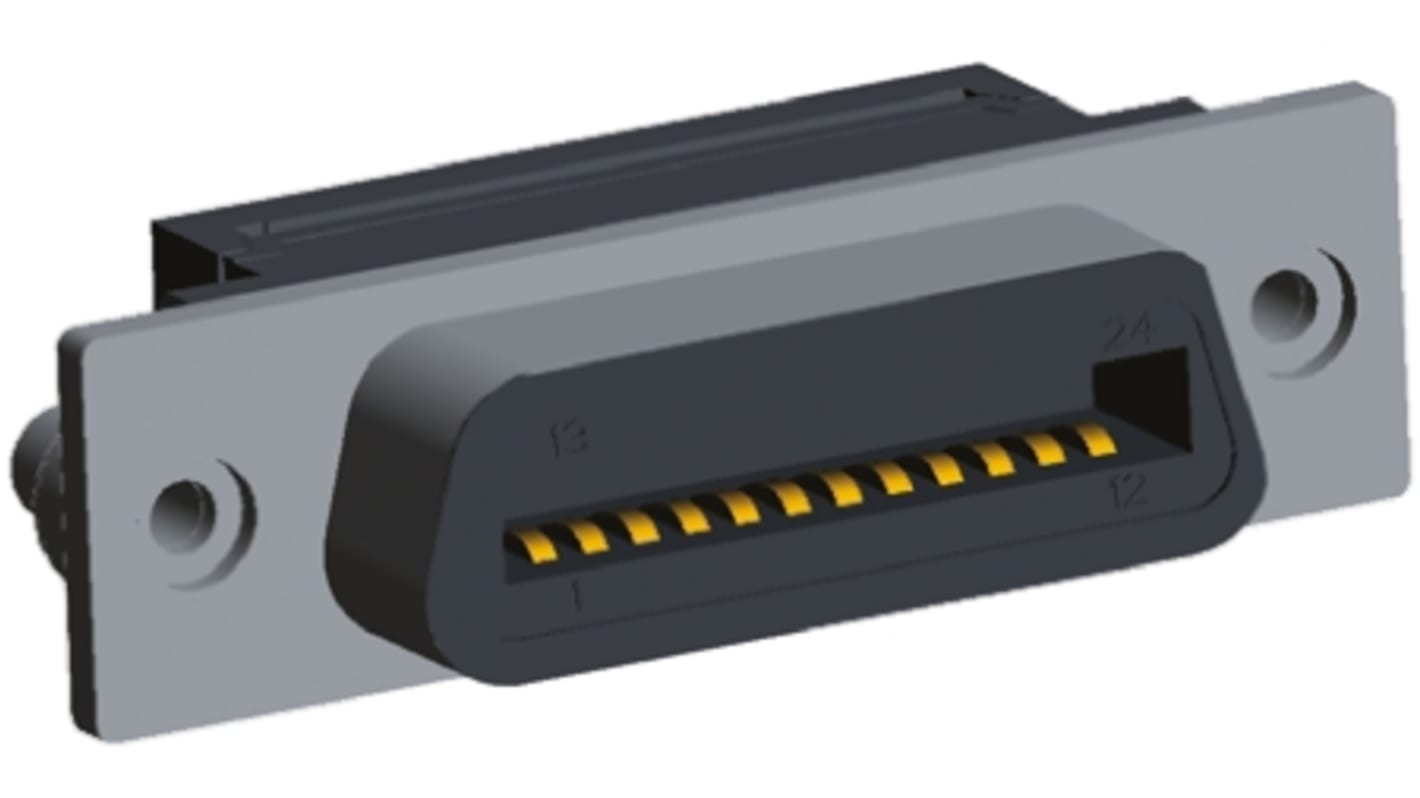 5554434-1 | TE Connectivity 24-Way IDC Connector Socket for Cable Mount ...