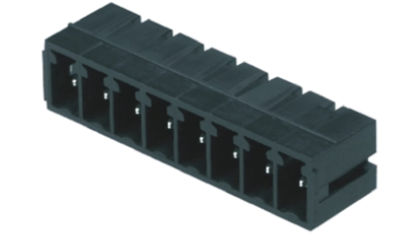 1793170000 | Weidmuller 3.81mm Pitch 6 Way Right Angle Pluggable ...