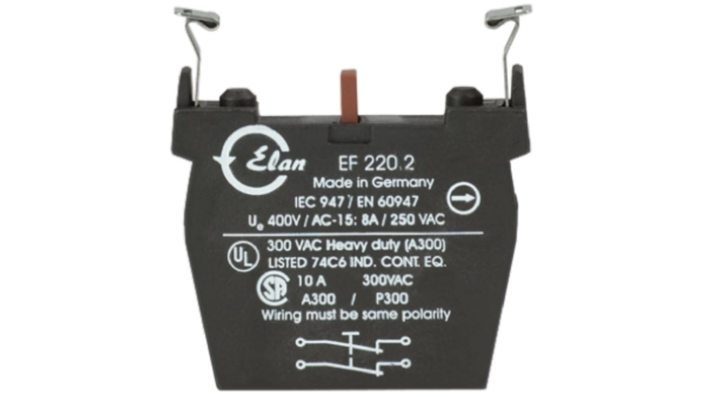 EF220.1 | Schmersal for Use with NDR E-Stop, 2NC | RS