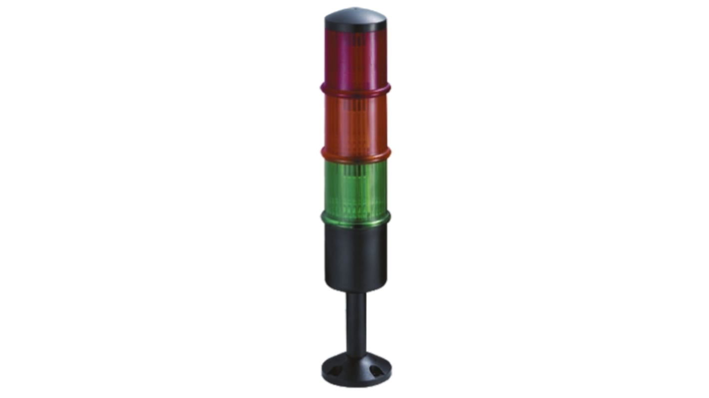 SL-100-L-RYG/24 | Eaton SL-100 Series Red/Yellow/Green Signal Tower, 3 ...