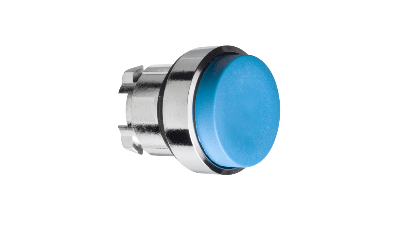 ZB4BL6 | Schneider Electric Harmony XB4 Series Blue Spring Return Push ...
