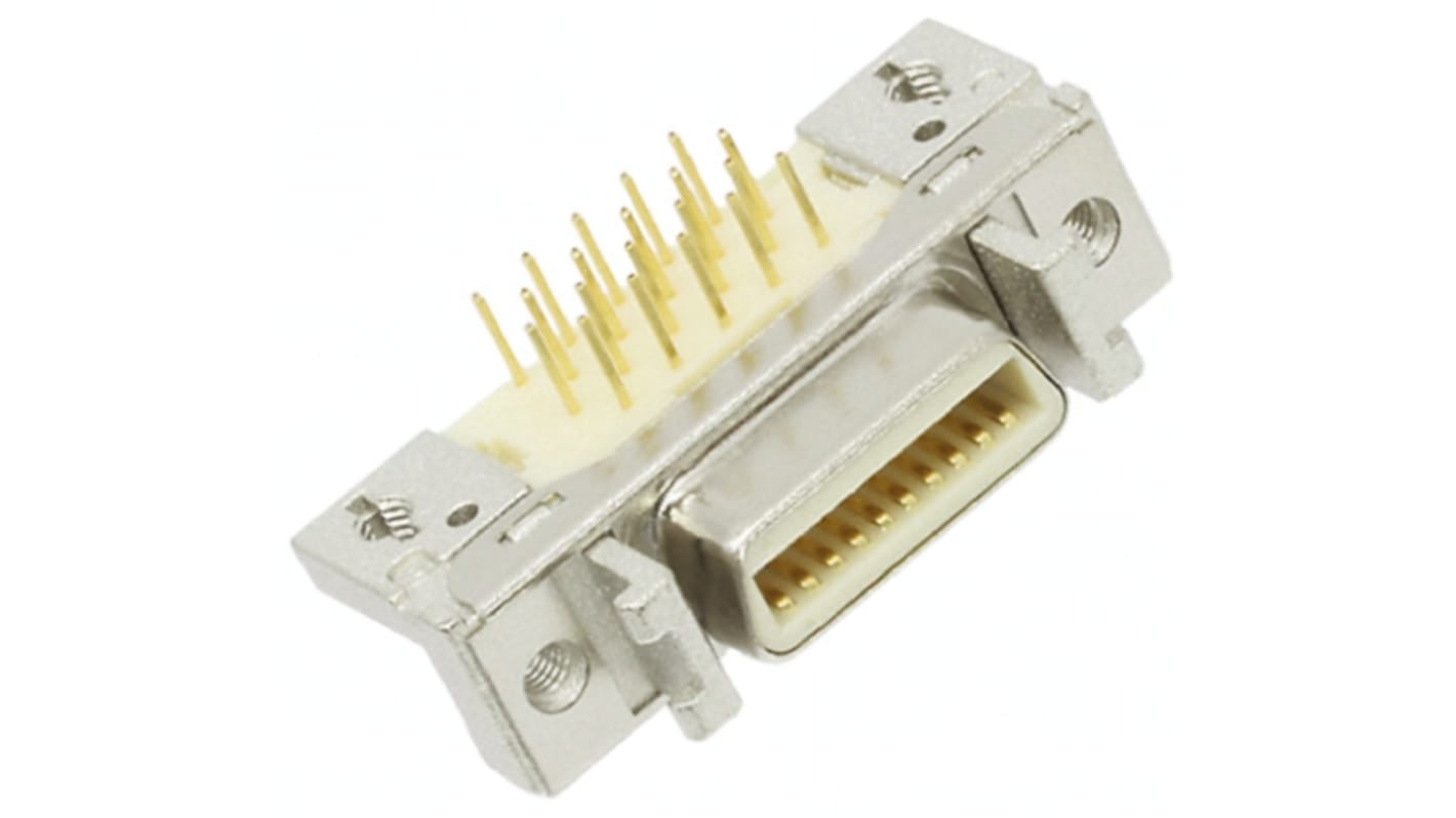3M Micro D-Subコネクタ, 20極, メス, スルーホール, N10220-5212PC | RS