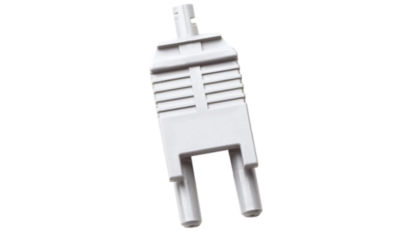 Broadcom, HFBR, POF Duplex Fibre Optic Connector 1mm Fibre Size, 2.8dB ...