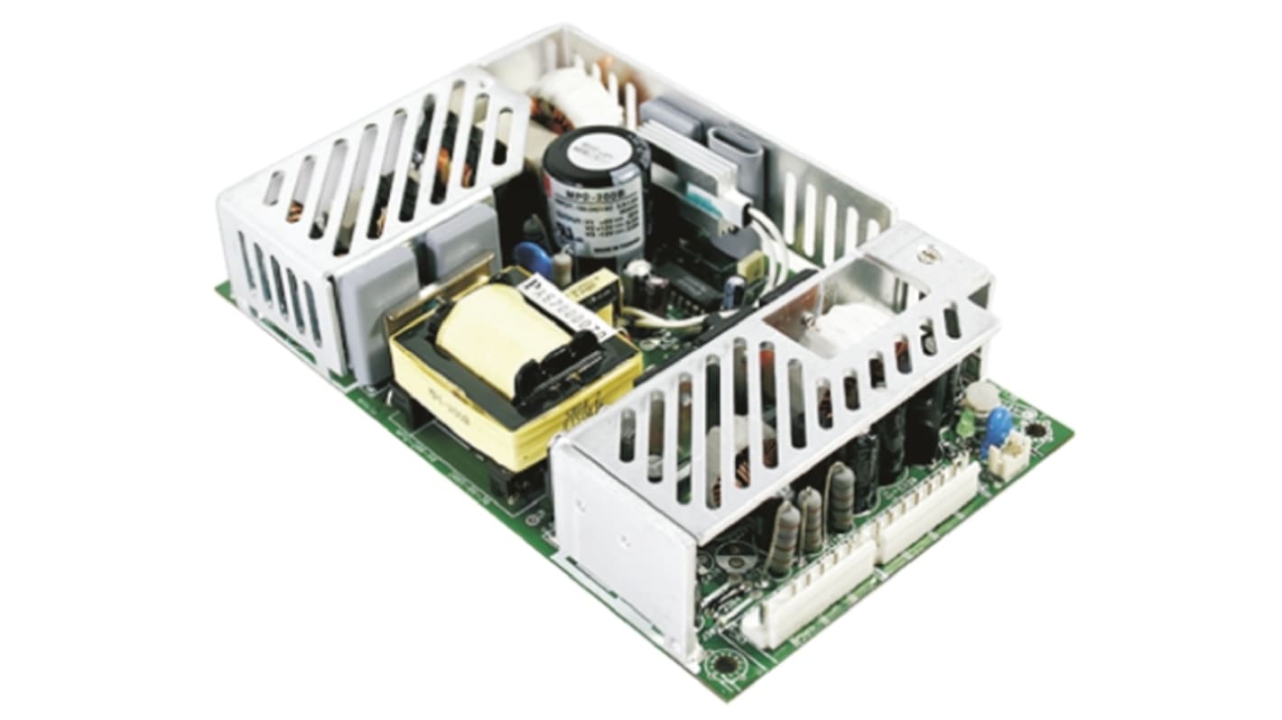 Mean Well Embedded Switch Mode Power Supply (SMPS), MPS-200-15, 15V dc, 13.4A, 200W, 1 Output ...
