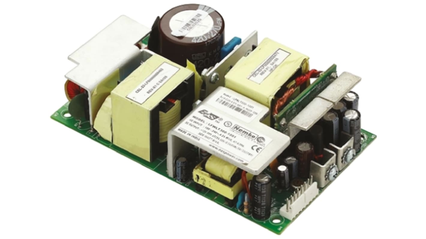 EOS Embedded Switch Mode Power Supply SMPS, LFWLT300-1003, 24V dc, 7.5A ...
