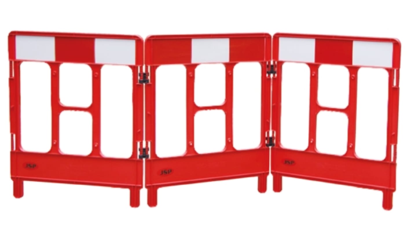 KBB023-000-600 | JSP Red PP Folding Barrier | RS