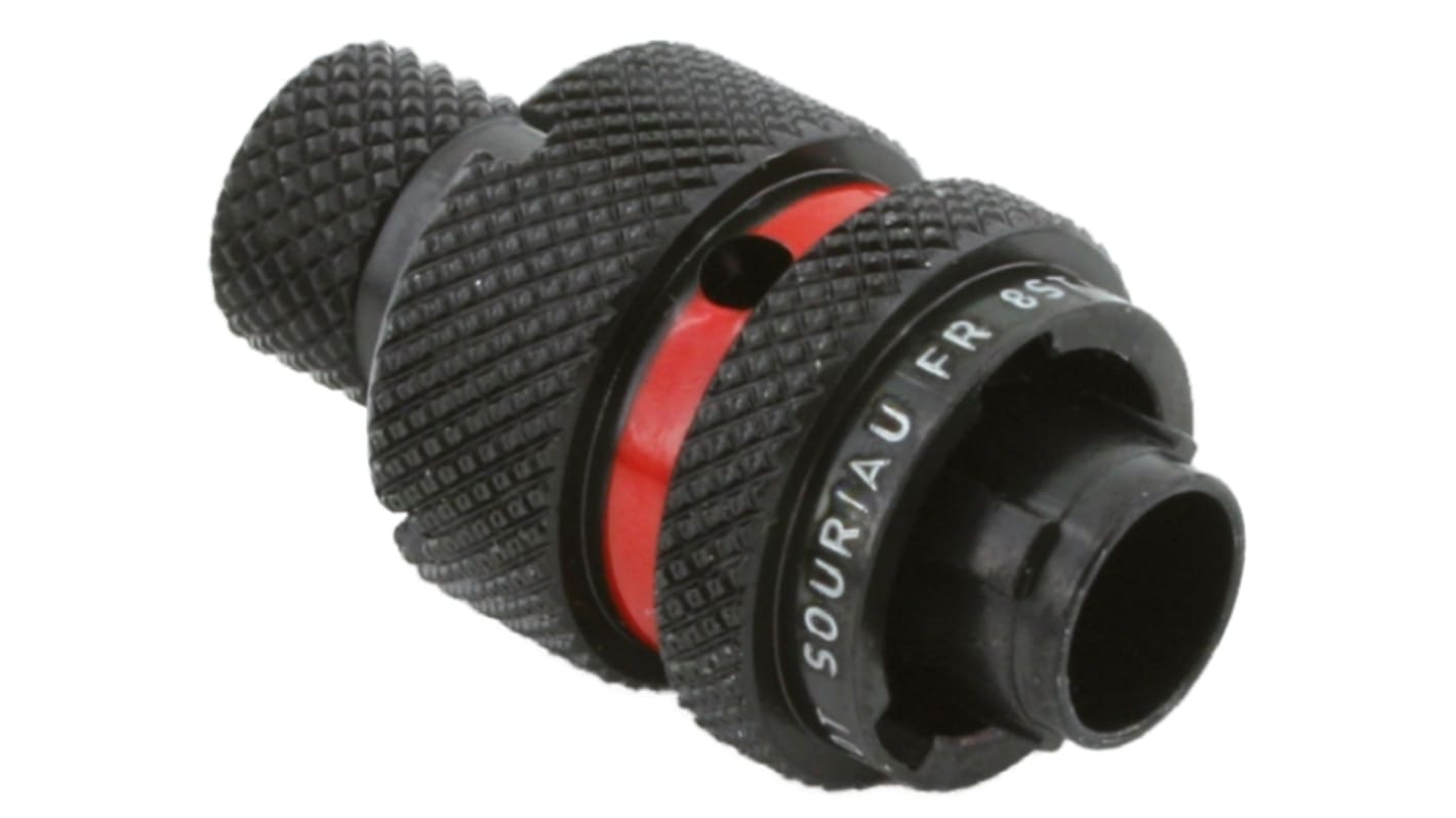 8STA60835PN | Souriau Circular Connector, 6 Contacts, Cable Mount, Plug ...