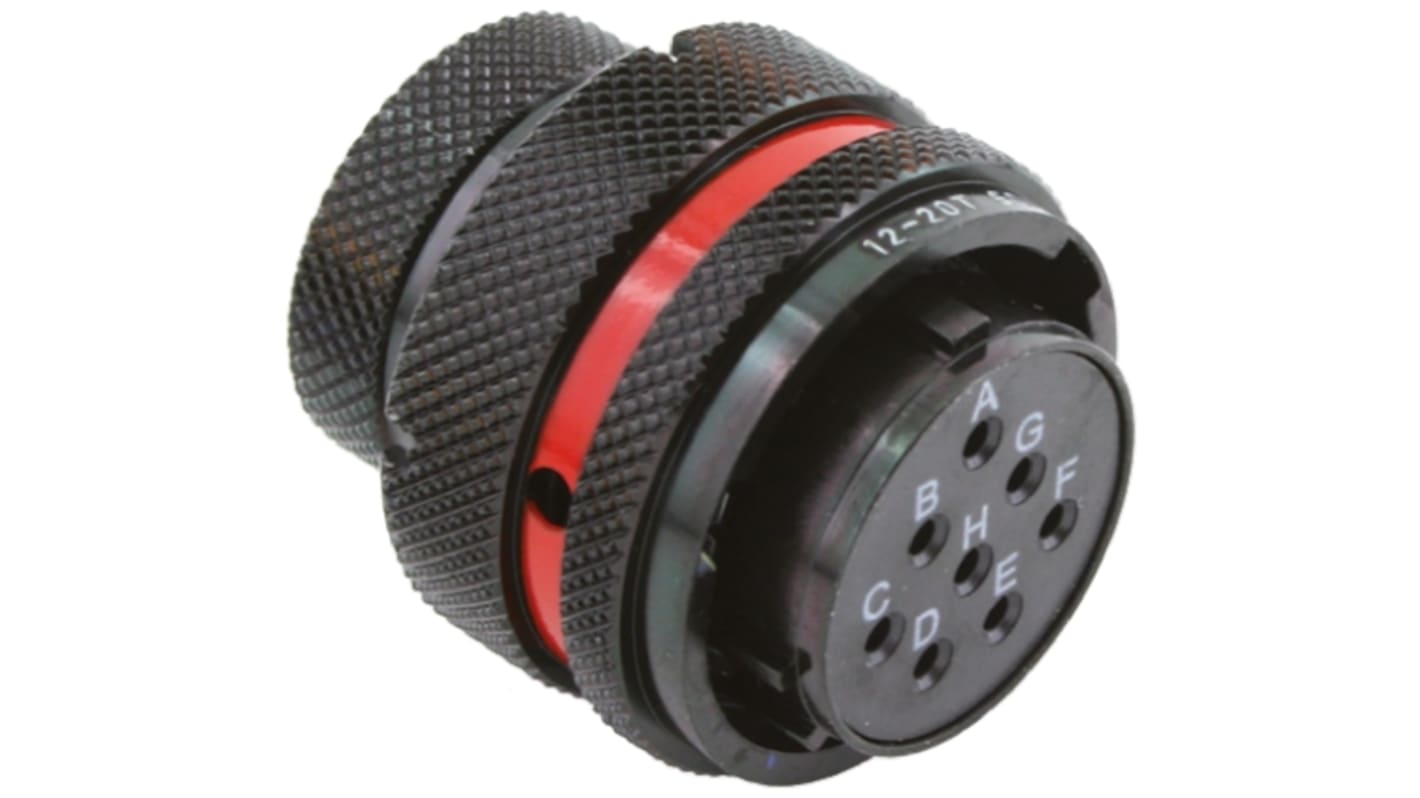 8STA61608SN | Souriau Circular Connector, 8 Contacts, Cable Mount, Plug ...
