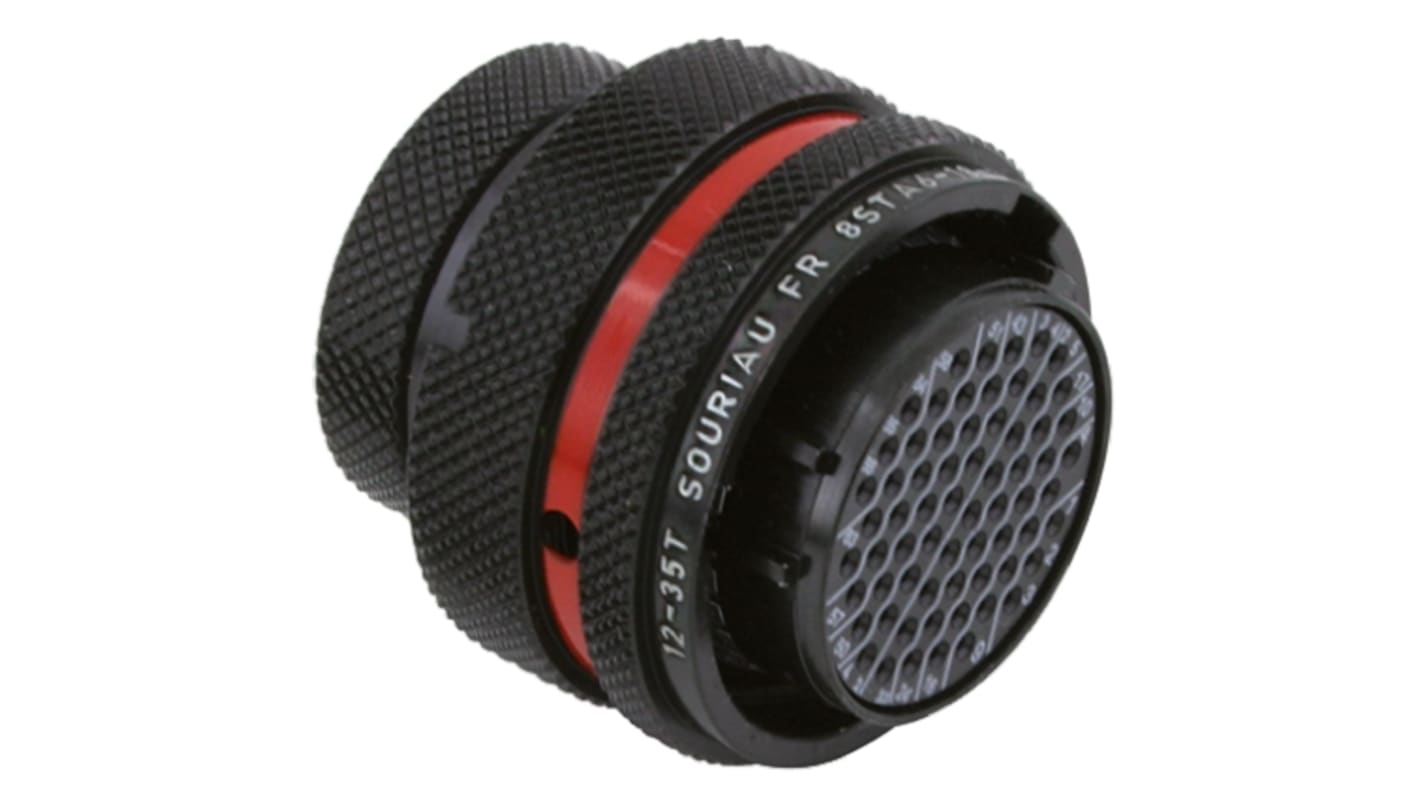 8STA61835SN | Souriau Circular Connector, 66 Contacts, Cable Mount ...