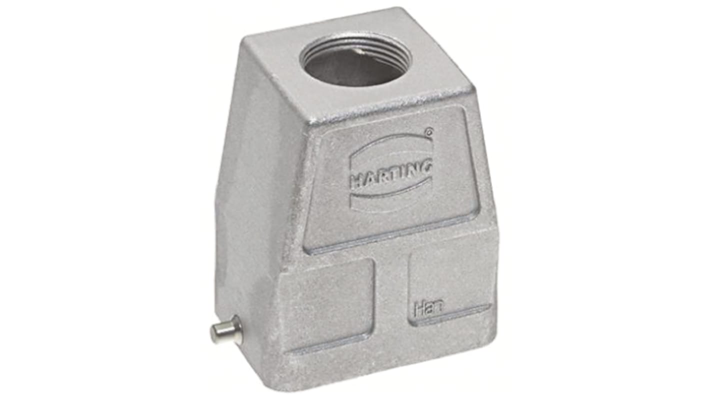 19628060446 | HARTING Han EMC Heavy Duty Power Connector Hood, M25 x 1.5 Thread | RS