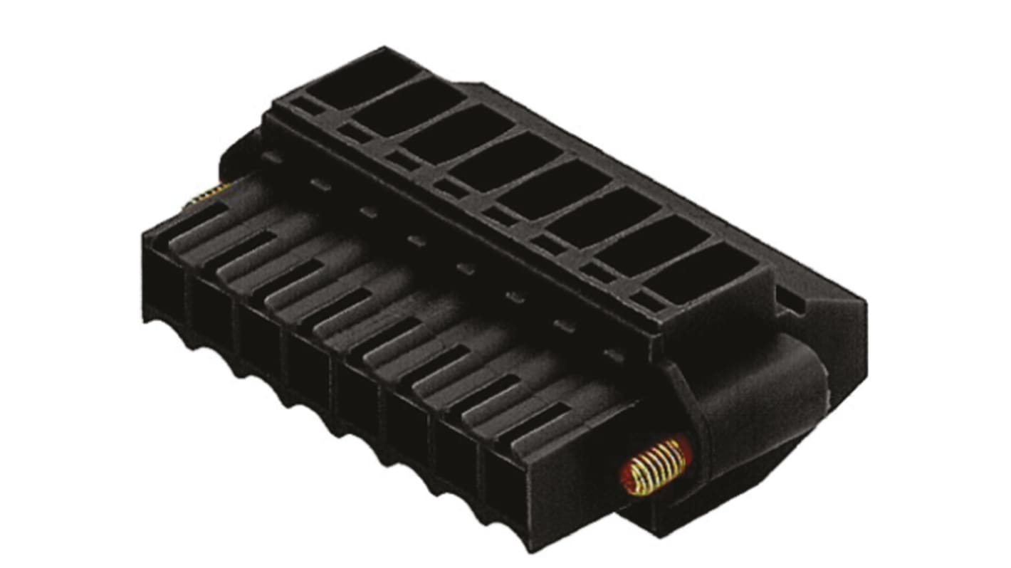 1639300000 | Weidmuller 3.5mm Pitch 8 Way Pluggable Terminal Block ...