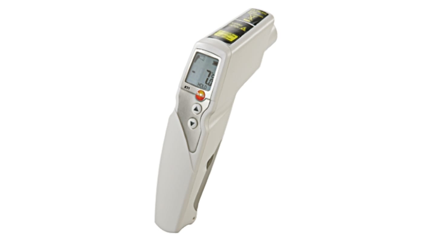0560 8316 | Testo 831 Infrared Thermometer, -30°C Min, ±1.5 °C Accuracy ...