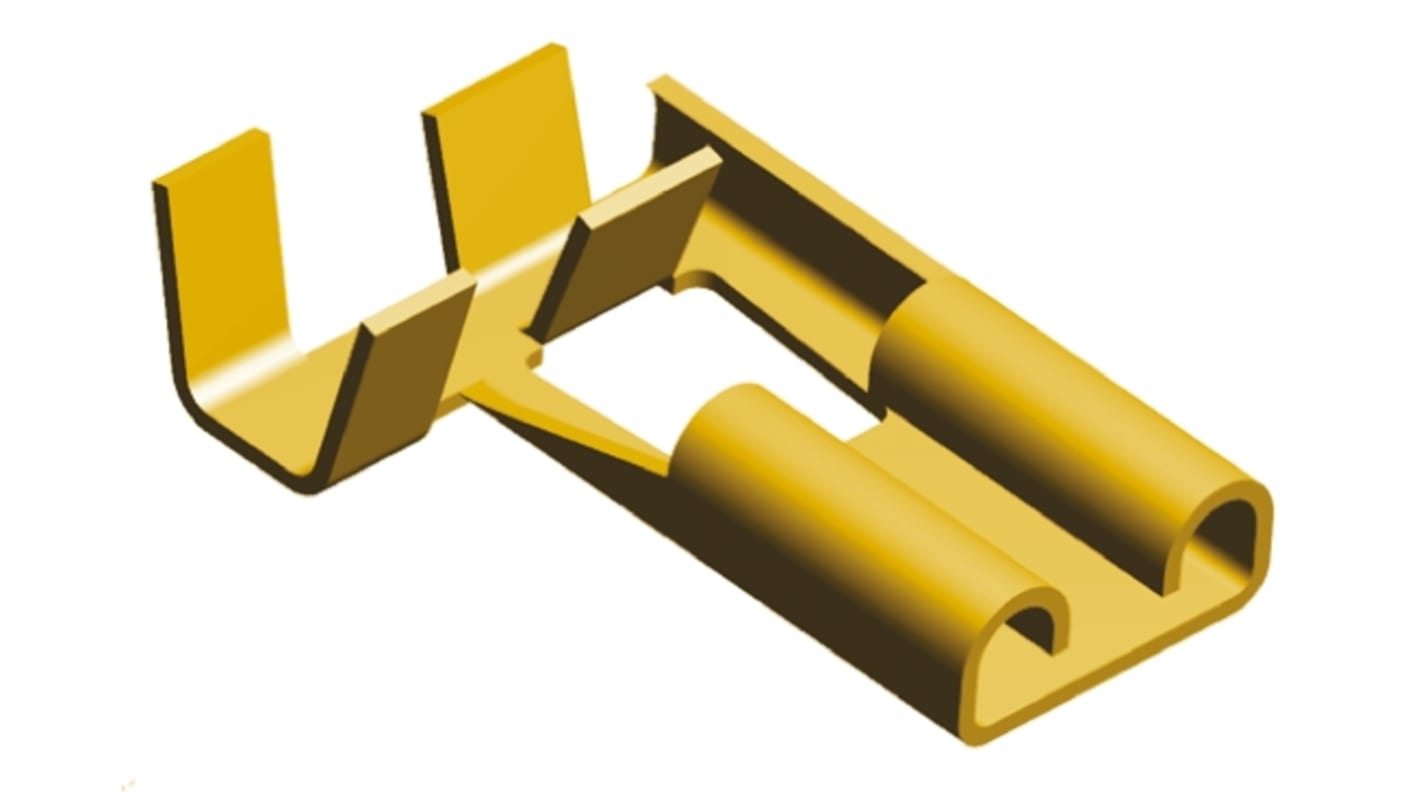 180464-1 | TE Connectivity FASTON .250 Uninsulated Female Spade ...