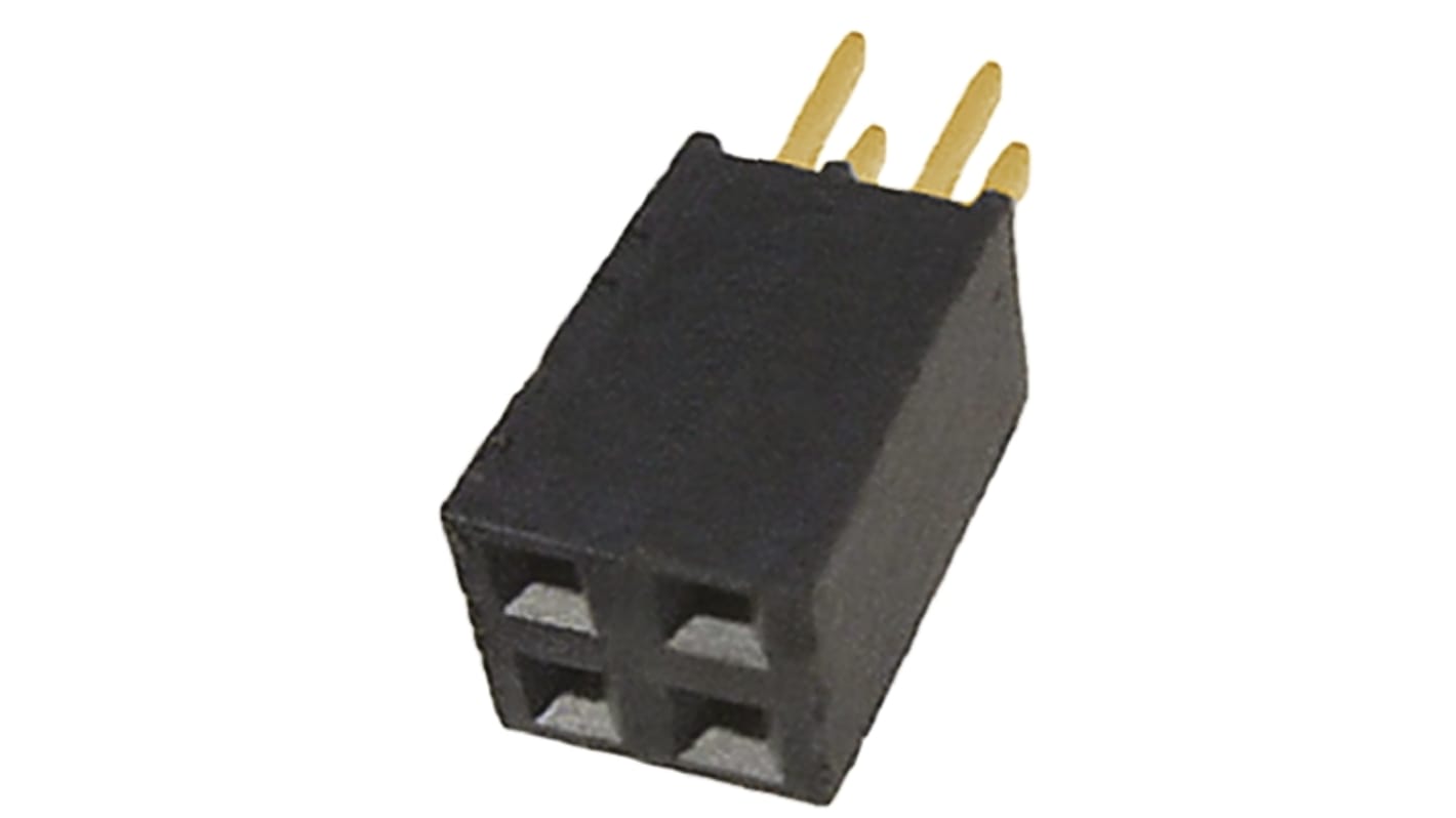 SSQ-102-01-G-D | Samtec SSQ Series Straight Through Hole Mount PCB ...