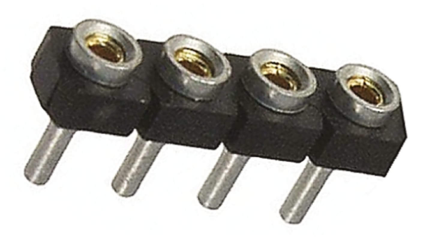 SL-104-T-10 | Samtec SL Series Straight Through Hole Mount PCB Socket ...