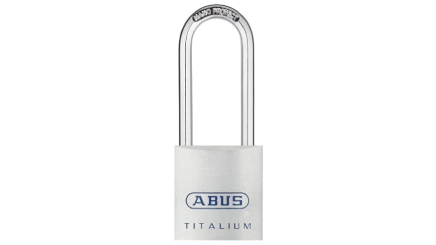 80TI/40HB63 | ABUS Key Weatherproof Titanium Weatherproof Padlock, 7mm ...