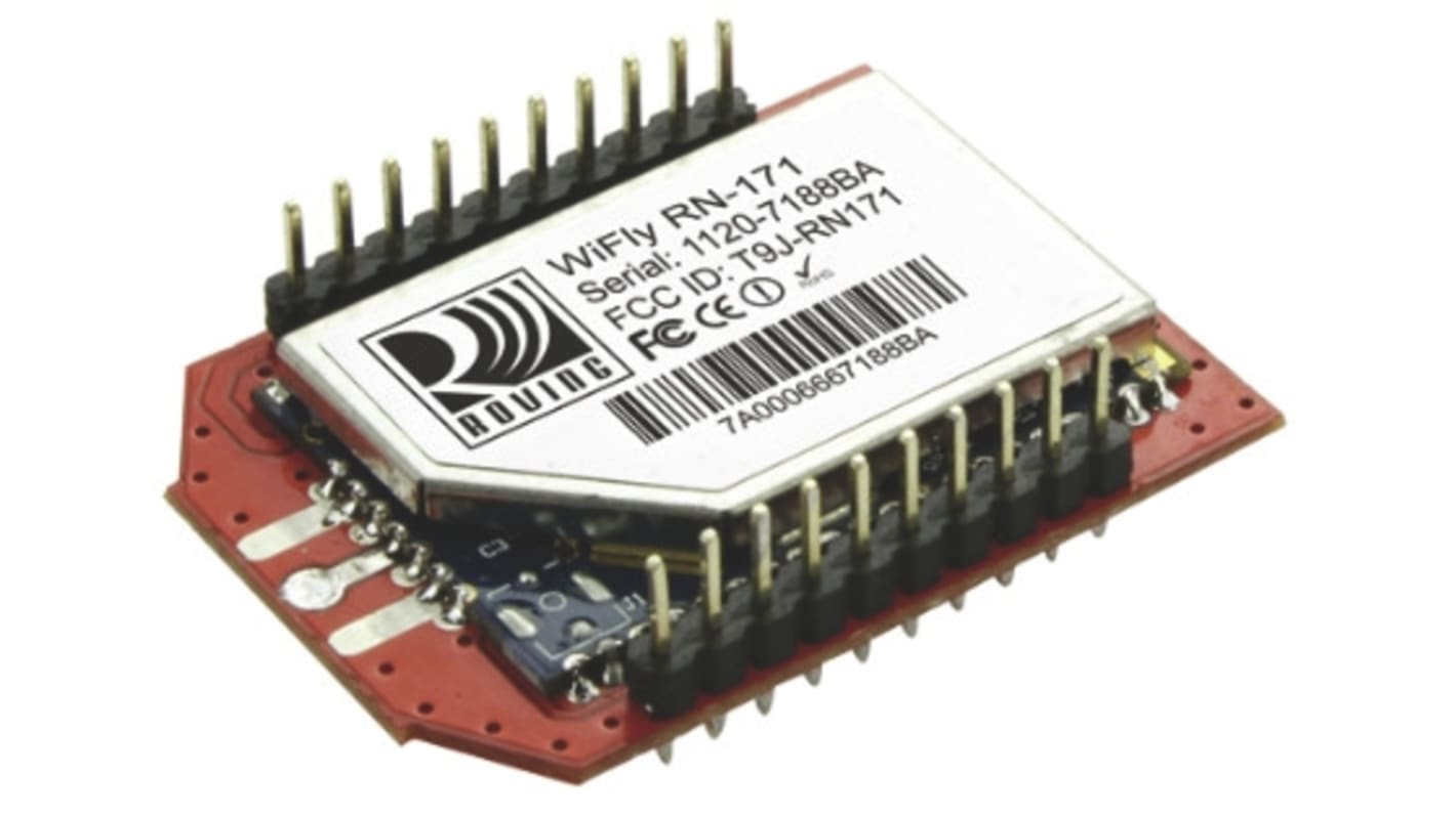 Module WiFi Microchip RN171XVW-I/RM 802.11b/g WEP, WPA2-PSK, WPA-PSK 3 ...