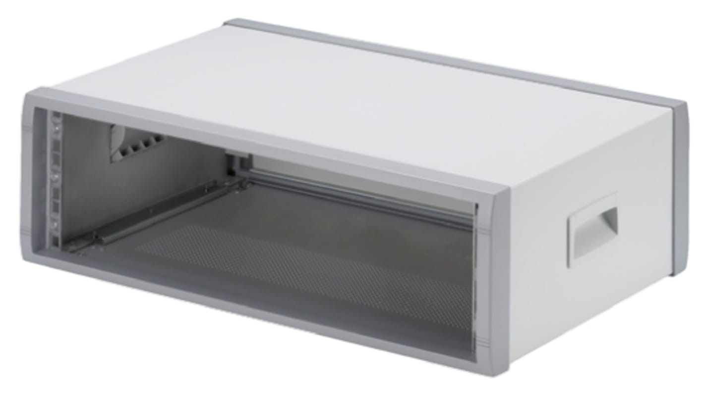 M6019305 | OKW, 3U, 19-Inch Rack Mount Case, Instrumet Ventilated, 157. ...
