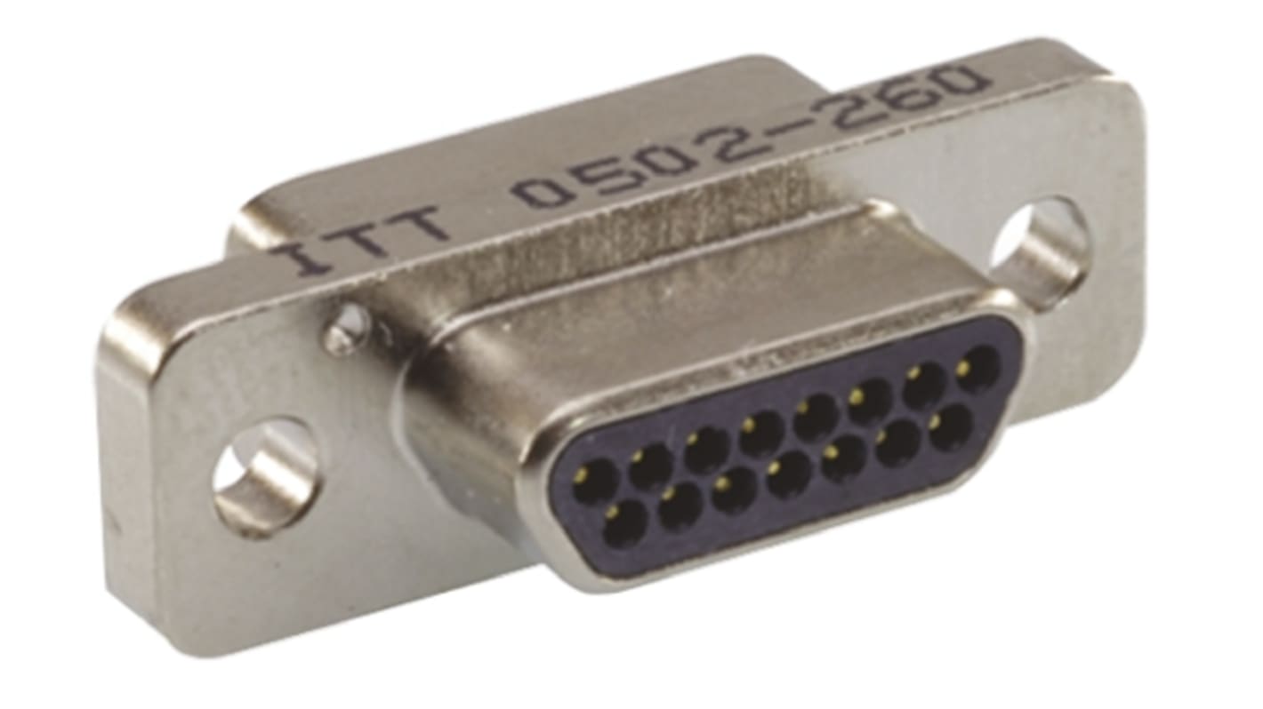 MDM-51PSB-A174 | ITT Cannon MDM 51 Way Panel Mount D-sub Connector Plug ...
