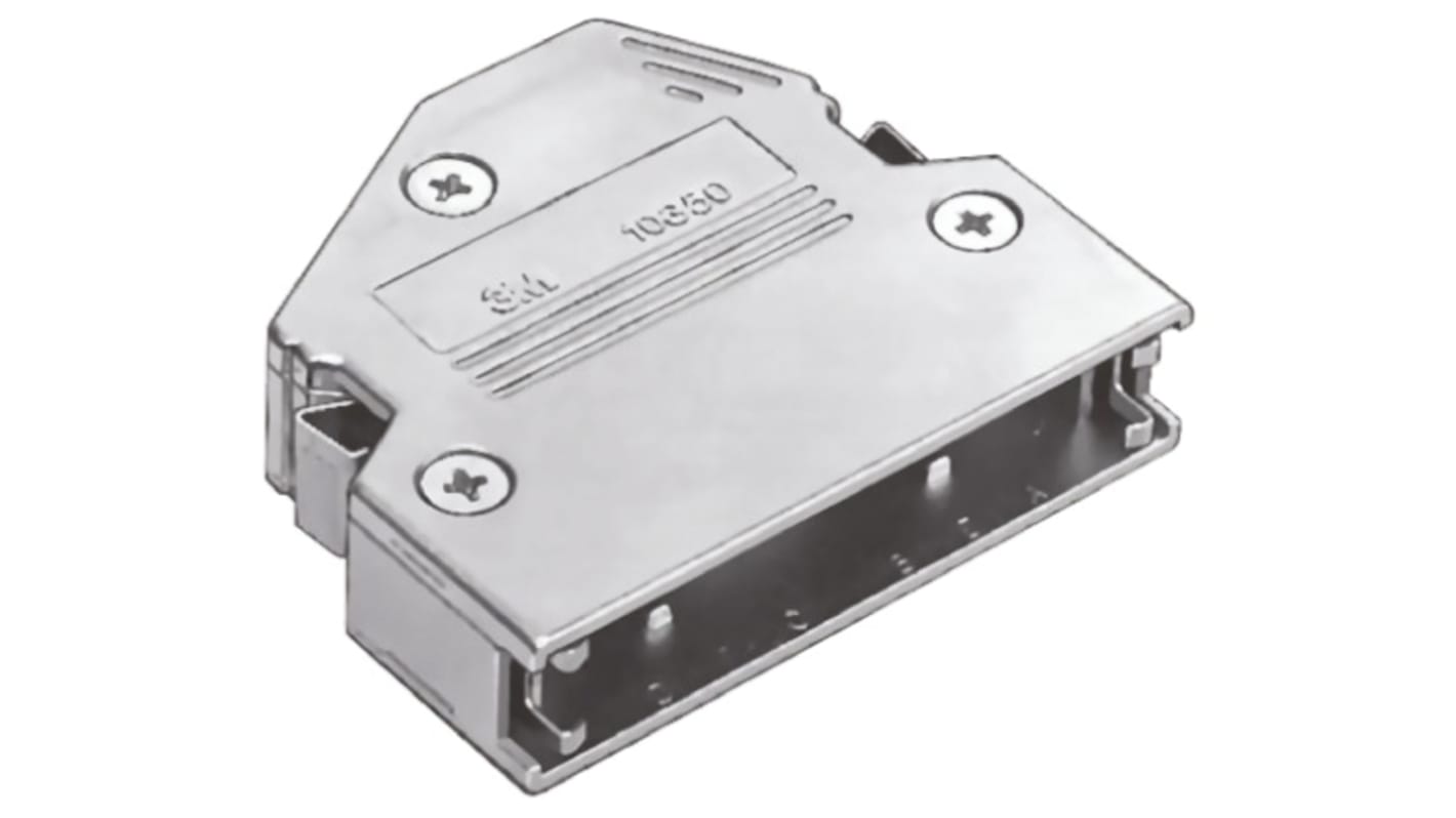 10380-C500-00 | 3M 103 Series Zinc Alloy D Sub Backshell, 80 Way ...
