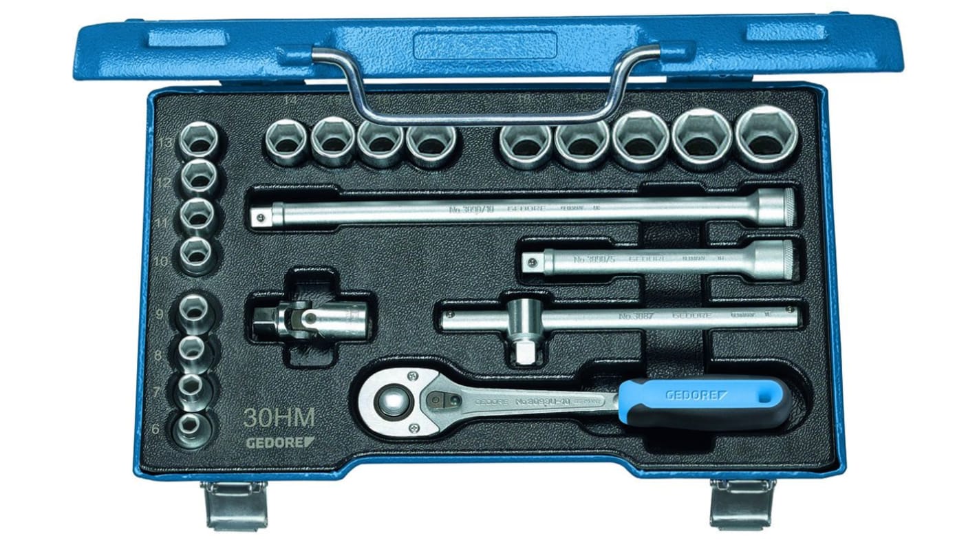 30 HMU-10 | Gedore 22-Piece 3/8 in | RS