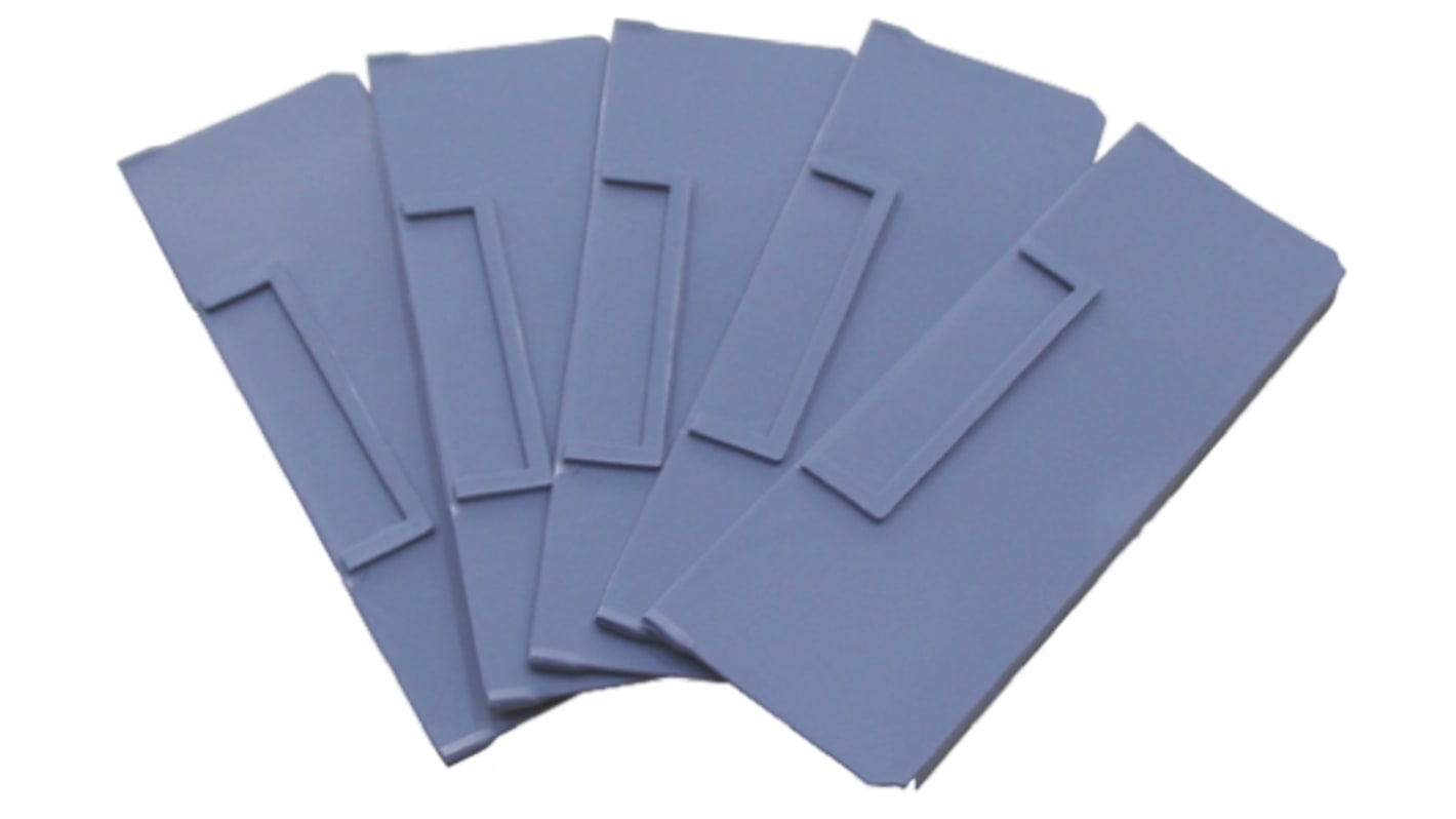RS PRO Front-to-Back Bin Divider for use with 234 x 90 mm Shelf Bin | RS