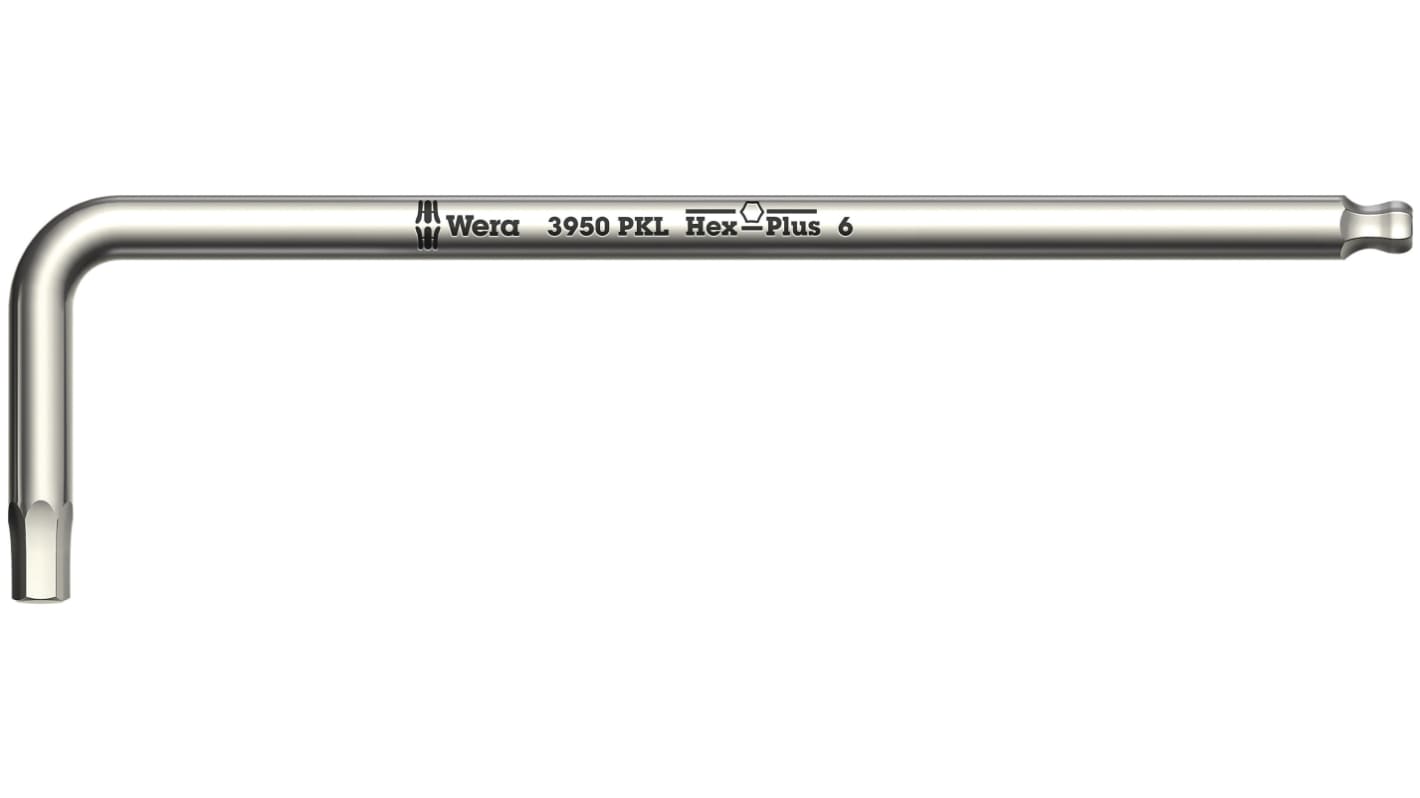 05022708001 | Wera L Shape Metric Hex Key, 8mm | RS