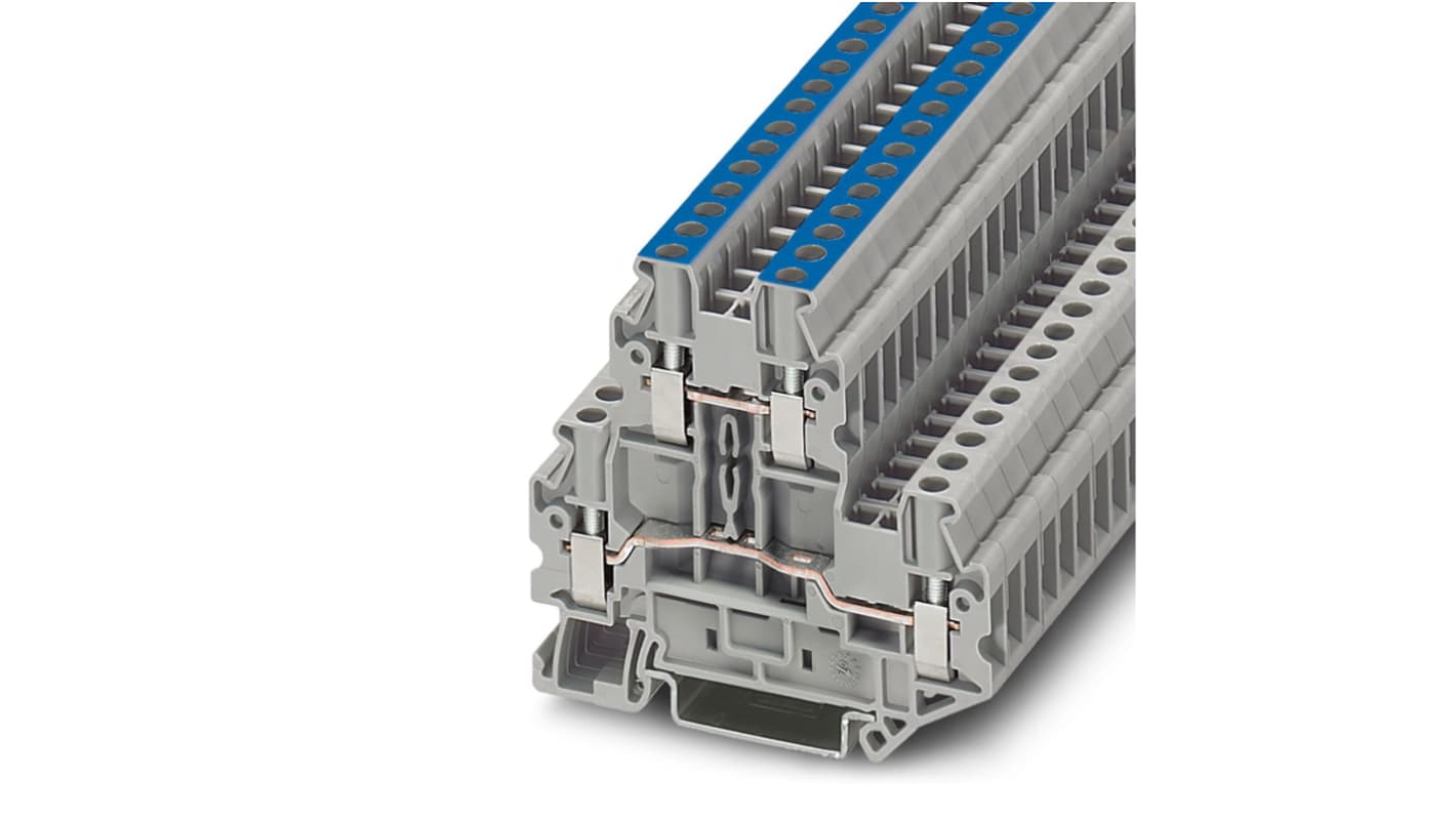 3044681 | Phoenix Contact UTTB 2.5-L/N Series Grey Feed Through ...