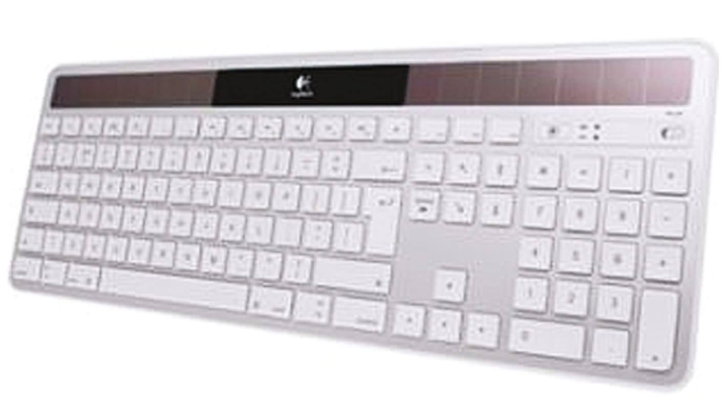 920-003684 | Logitech Wireless Keyboard, QWERTY (UK), Silver | RS