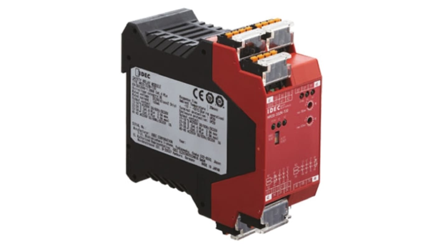 HR2S-332N-T30 | Idec Safety Relay, 24V dc, 3 Safety Contacts | RS