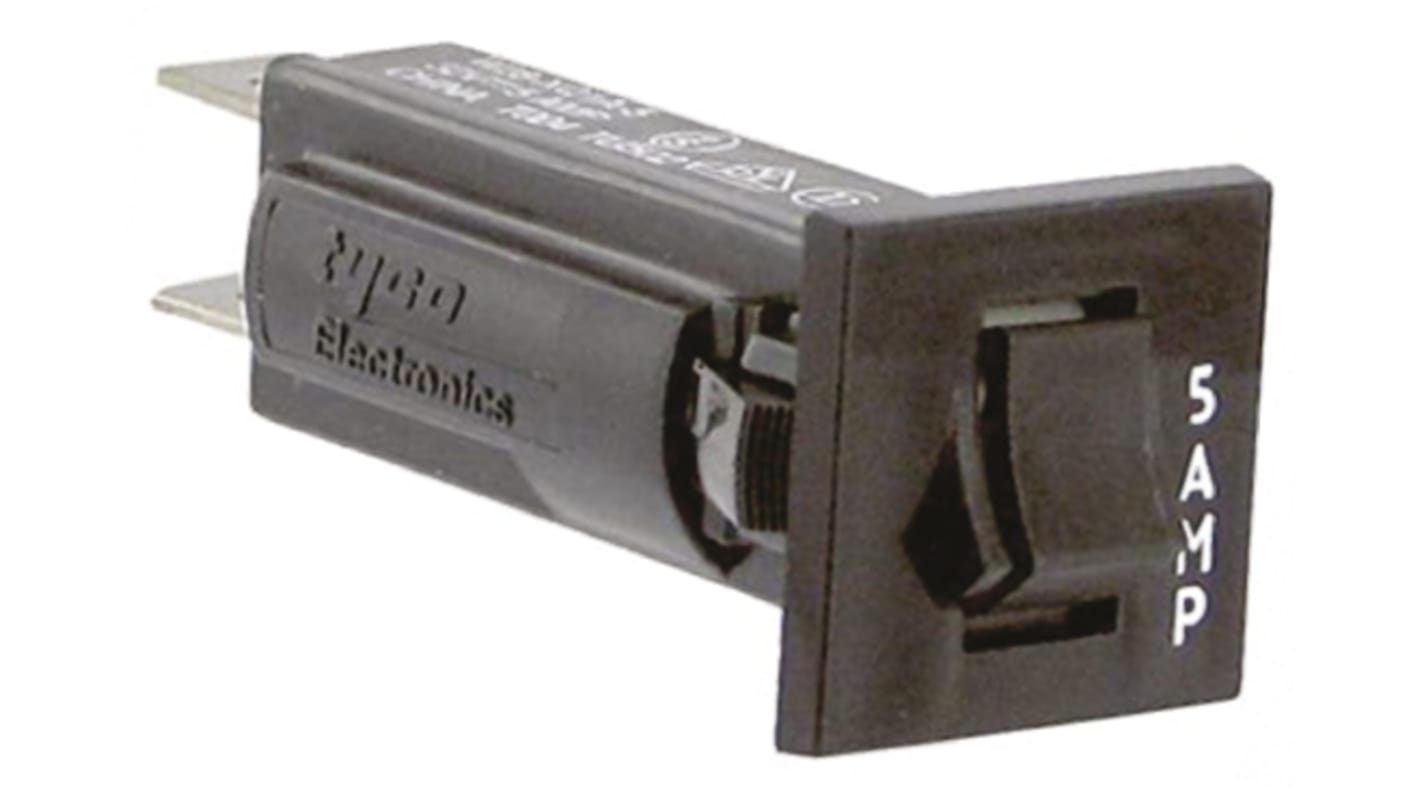 W28-XQ1A-5 | TE Connectivity Thermal Circuit Breaker - W28 Single Pole ...