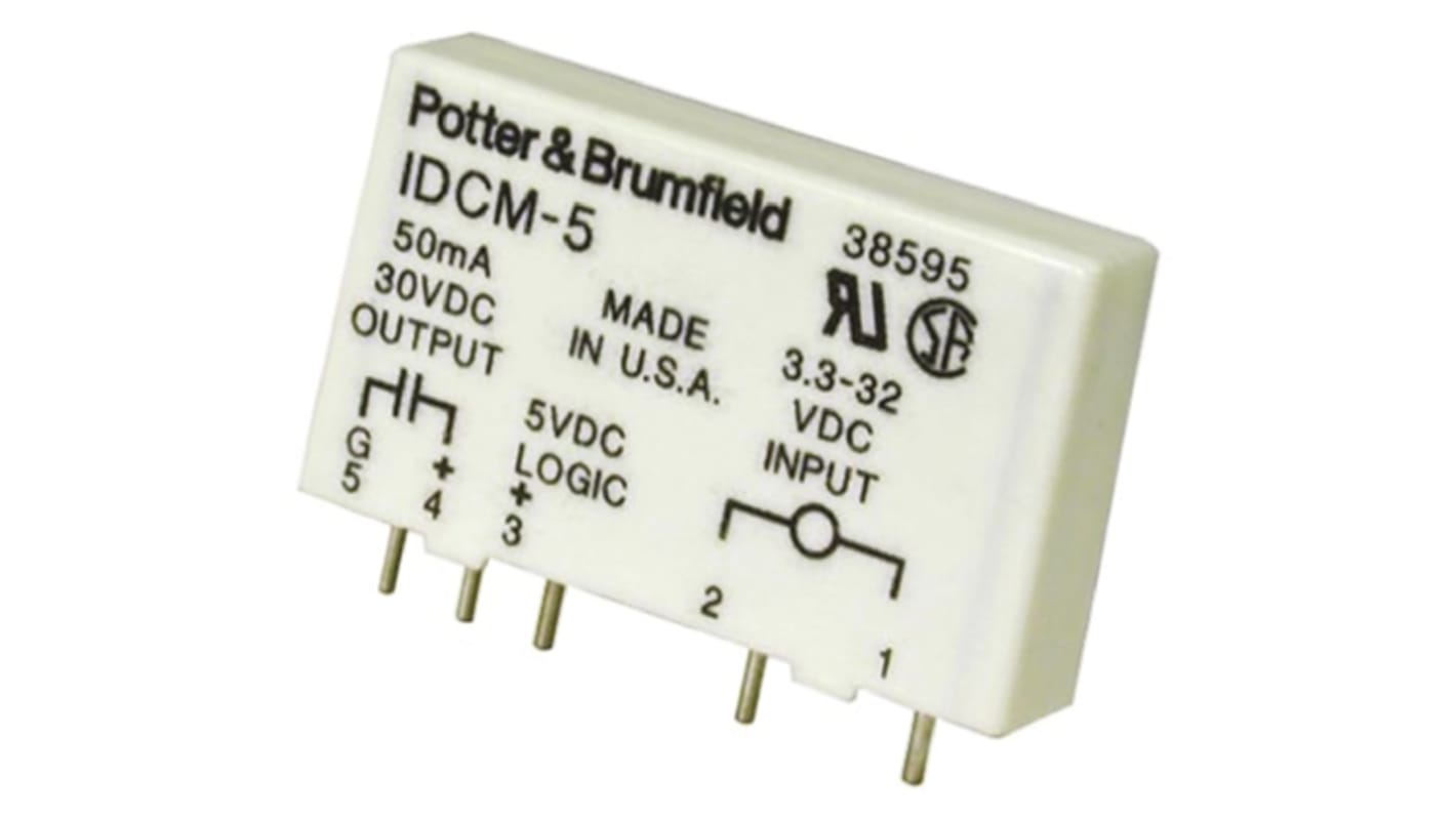 IDCM-5 | TE Connectivity PLC I/O Module, Digital, Digital | RS