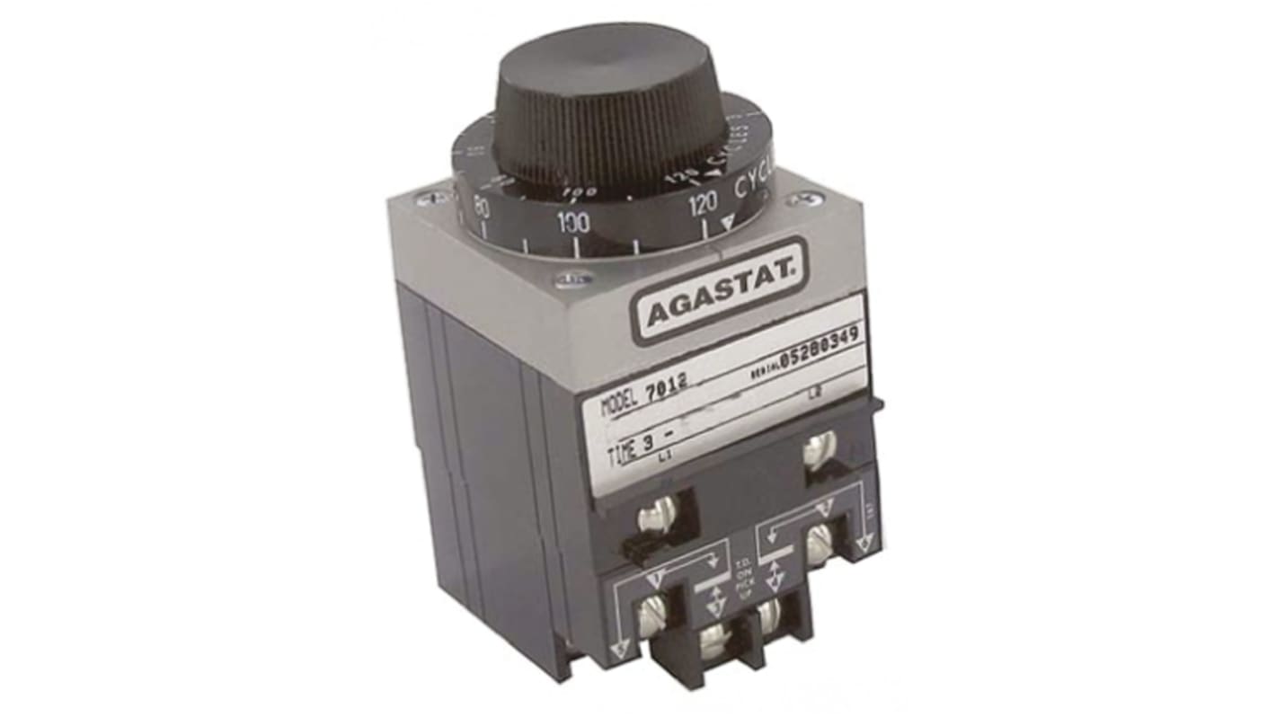 7012CK | TE Connectivity Panel Mount Timer Relay, 1 → 300s | RS