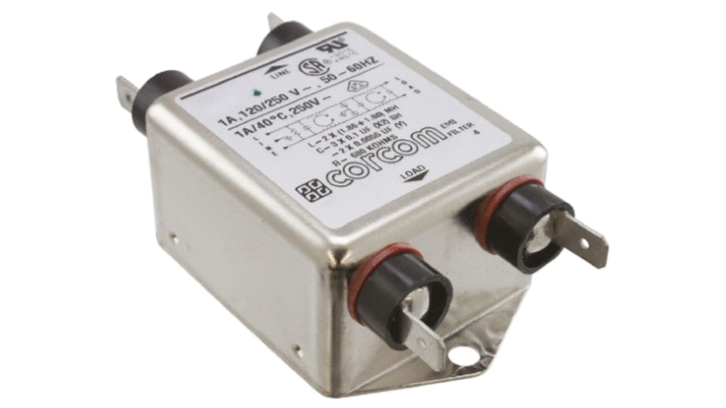 1VR1 | TE Connectivity Power Line Filter | RS