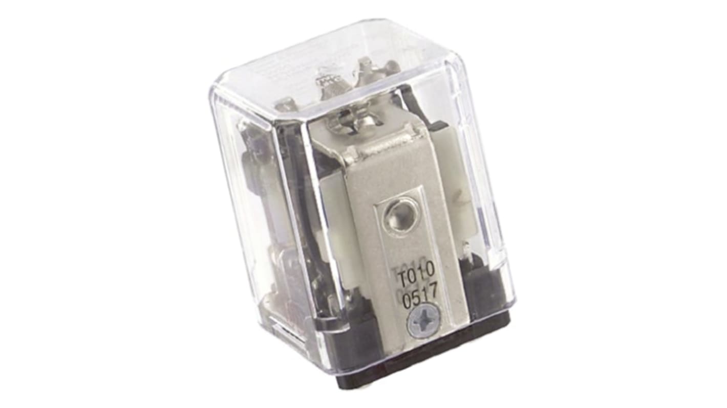 KUMP-11D18-12 | TE Connectivity Plug In Power Relay, 12V dc Coil, 15A Switching Current, DPDT | RS