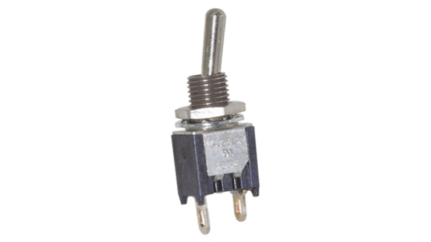 TT13A2T04 | TE Connectivity Toggle Switch, Panel Mount, On-Off, SPST ...