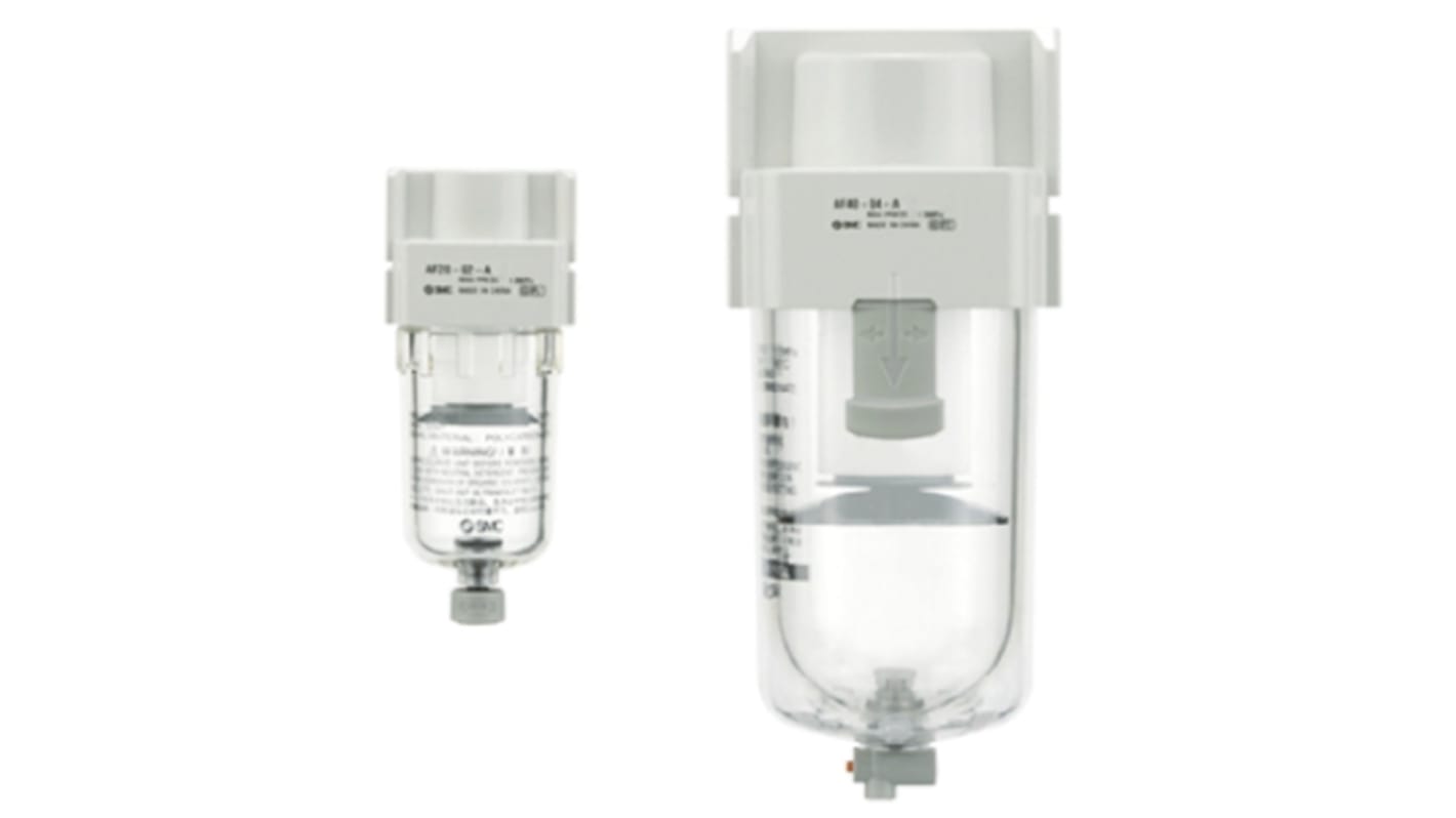 AF40-F04-A | SMC AF series 5μm G 1/2 1 MPa, 1.5 MPa Pneumatic Filter ...