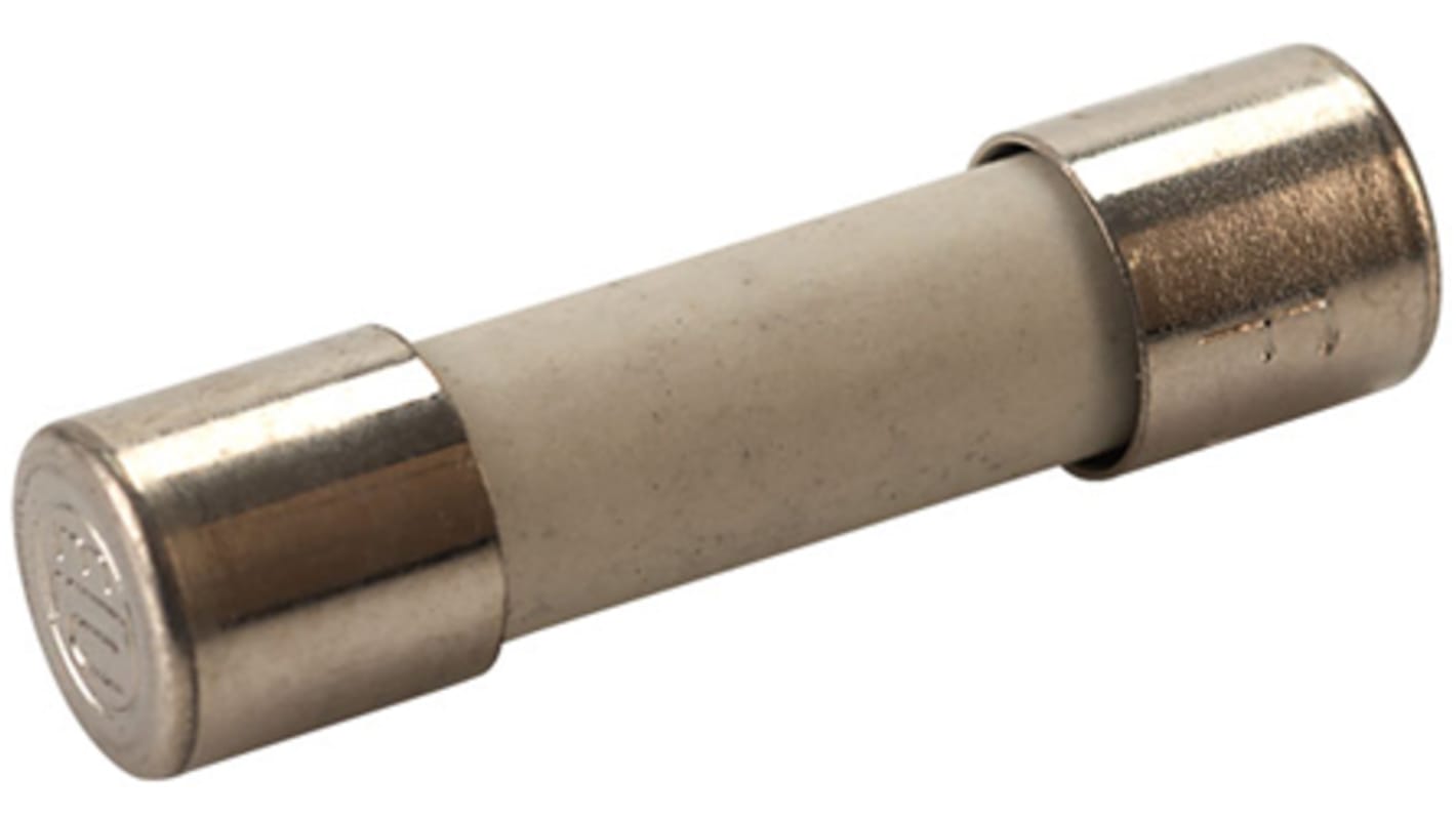 70-007-33/0.1A | SIBA 100mA F Ceramic Cartridge Fuse, 5 x 20mm | RS