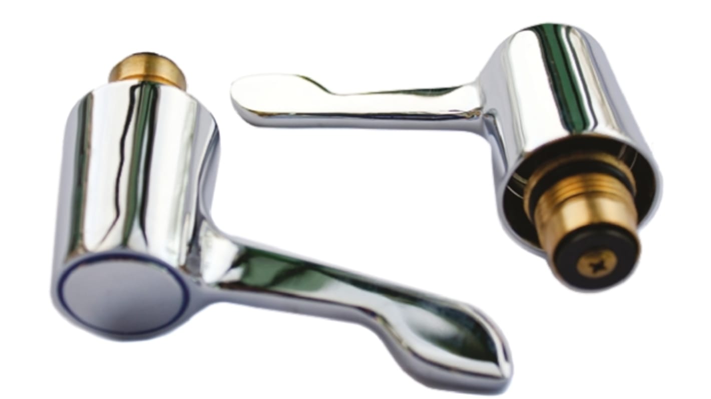 RS PRO Tap Fitting, Chrome Adapt-A-Tap Lever Conversion Kit for use ...