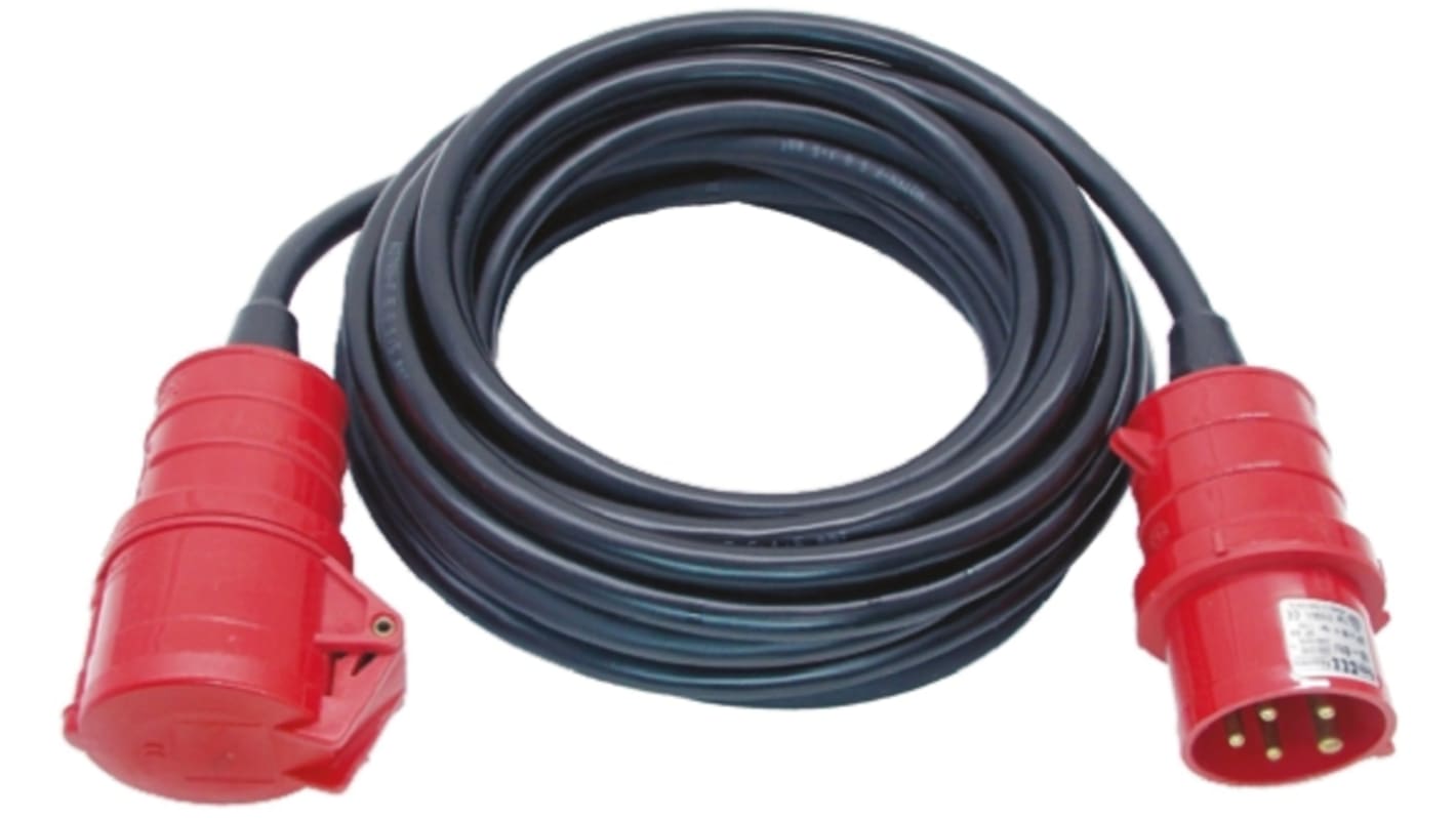 1667730 | brennenstuhl 30m 1 Socket CEE Extension Lead, 400 V, IP44 | RS