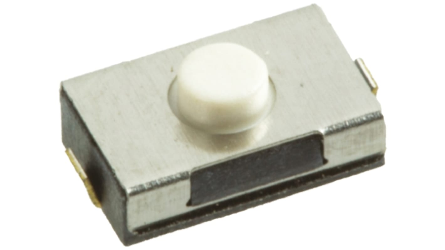 434113025826 | White Tactile Switch, SPST 50 mA @ 12 V dc 0.8mm Surface ...
