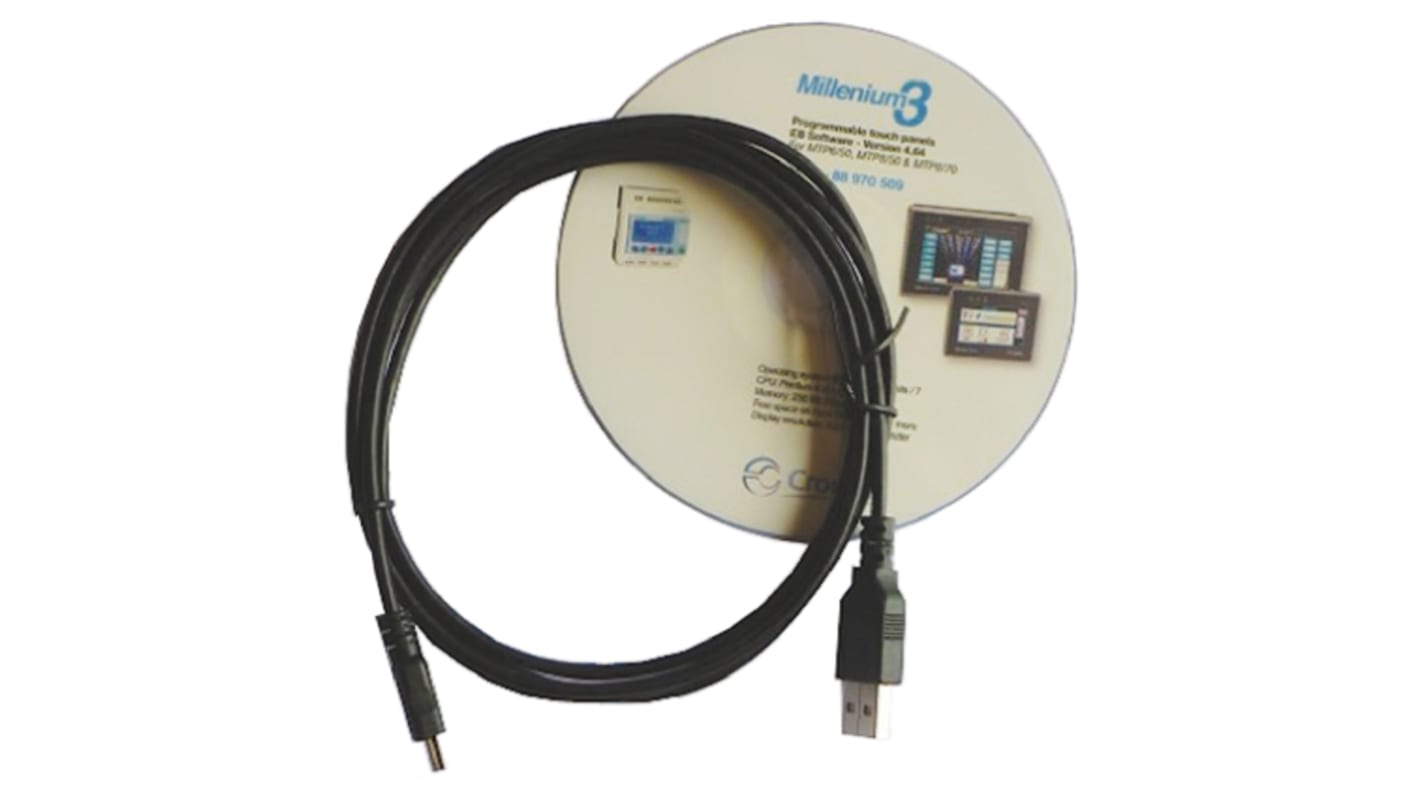 88970501 | Crouzet MTP6/50, MTP8/50 Series Programmable Terminal Touch ...