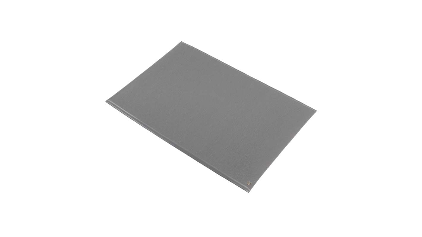 RS PRO Grey Floor ESD-Safe Mat, 900mm x 600mm x 9mm | RS
