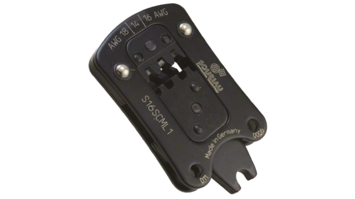 S16SCML1 | Souriau Sunbank by Eaton, UTS Series Crimping Head, Hex size ...