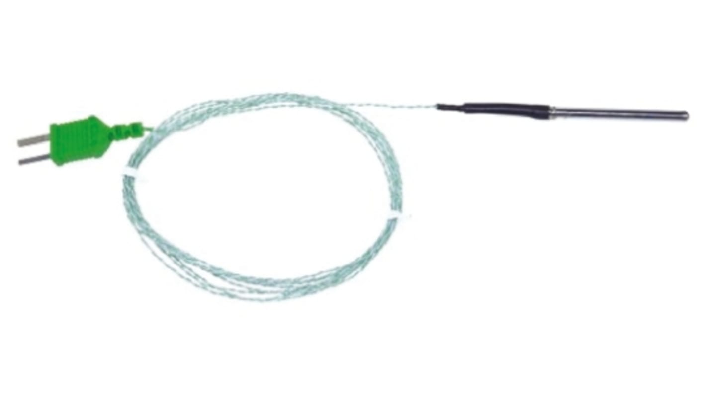 RS PRO K Immersion Temperature Probe, 50mm Length, 4mm Diameter, +250 ...