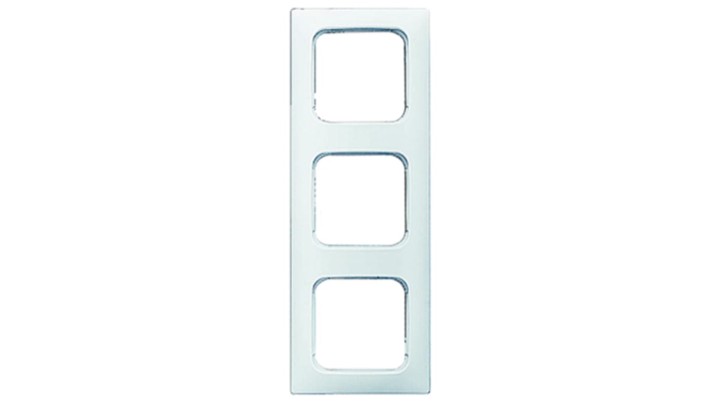 2513-214K-102 | Busch Jaeger - ABB White 3 Gang Frame | RS
