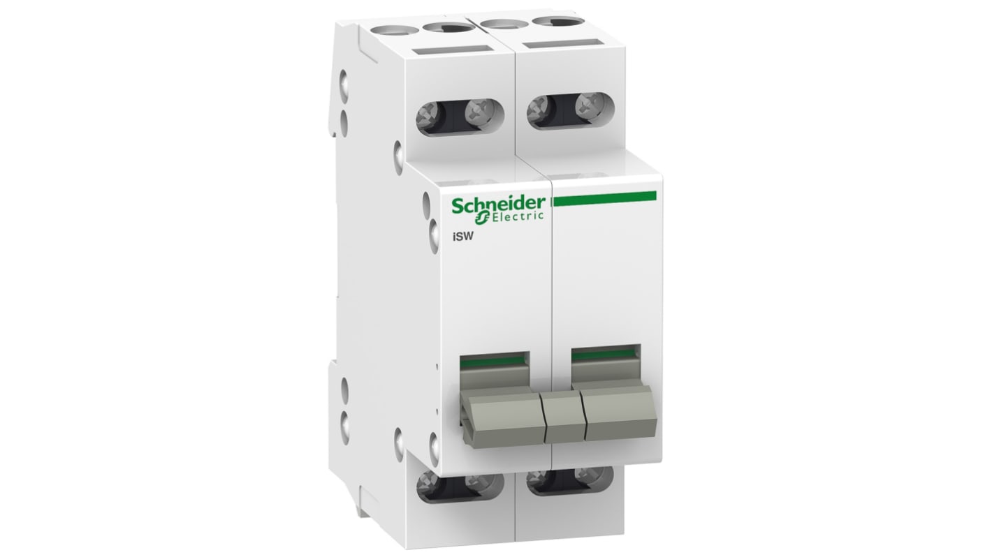 A9S60420 | Schneider Electric 4P Pole Isolator Switch - 20A Maximum ...