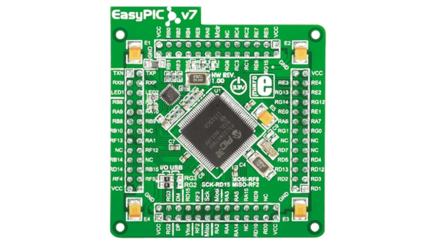 MikroElektronika EasyPIC FUSION MCU Development Kit MIKROE-1206 | RS