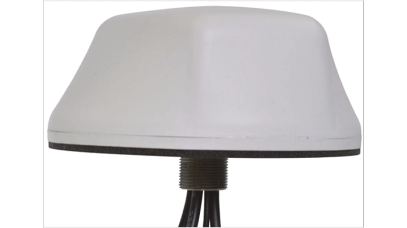 Mobilemark LTM-403-3C3C3C2C-WHT-180 Dome Multiband Antenna with SMA Connector, 2G (GSM/GPRS), 3G ...